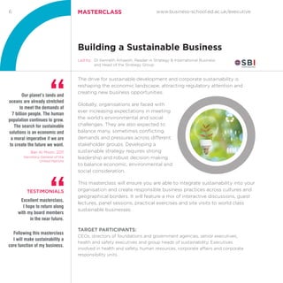 Executive Education Brochure - New Edition | PDF