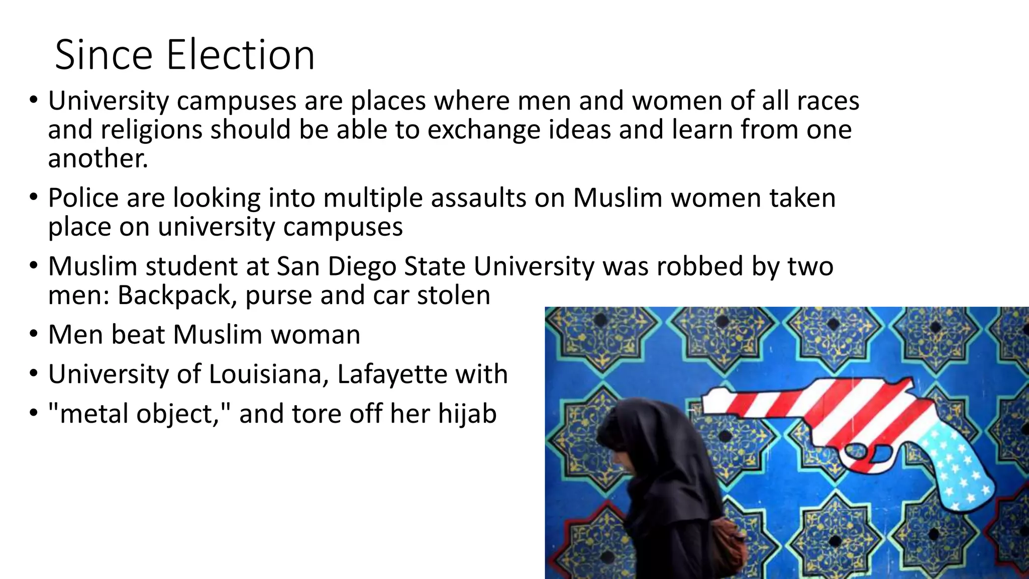 Muslim Ban Explained | PPTX | Political Issues & policy | Politics