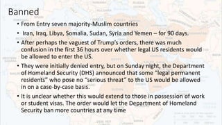 Muslim Ban Explained | PPT