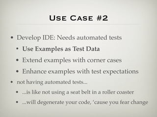 Executable specifications for xtext | PPT
