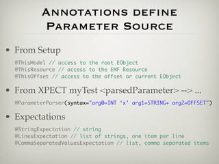 Executable specifications for xtext | PPT