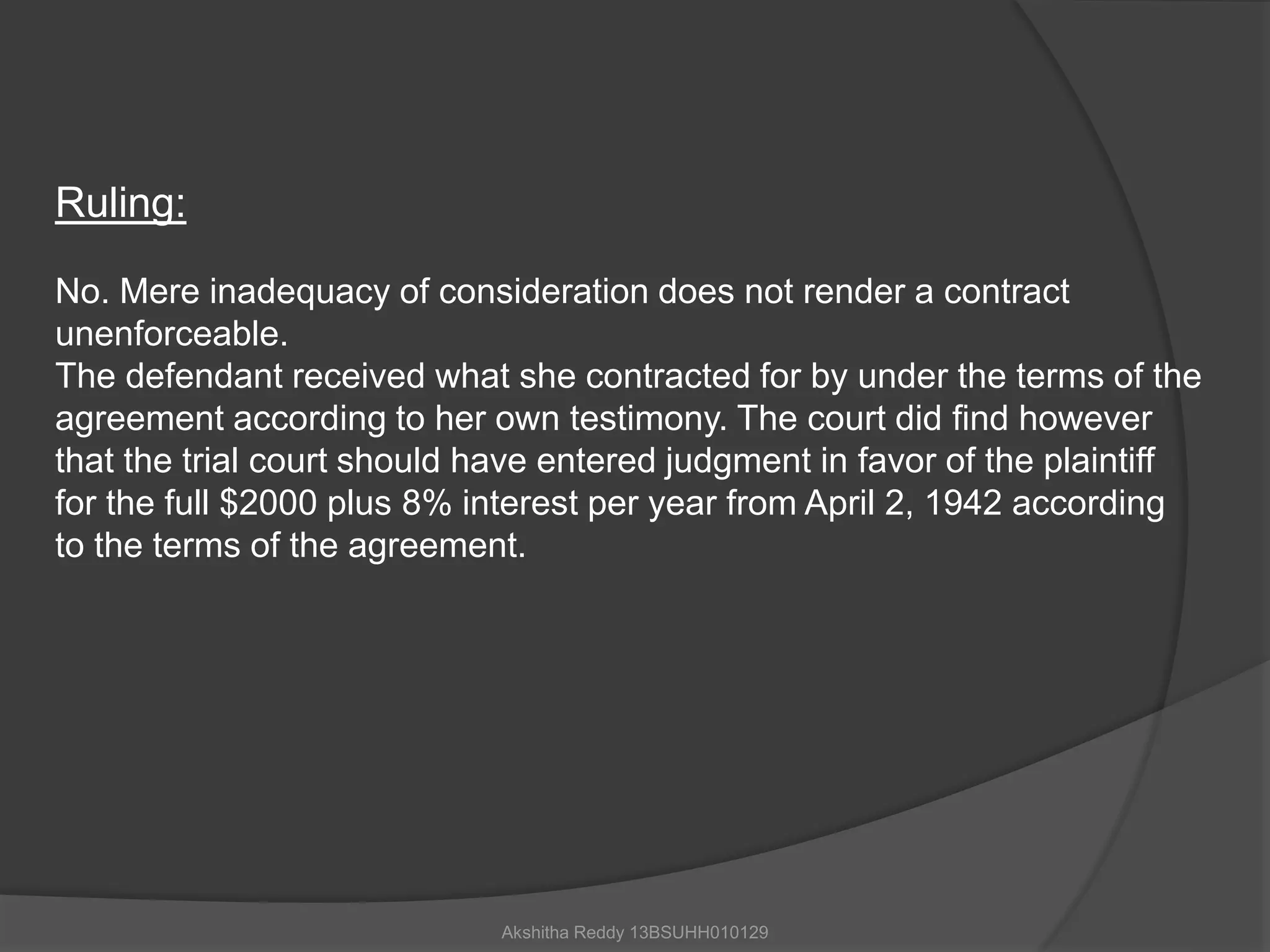 Executed contract (Law) | PPTX