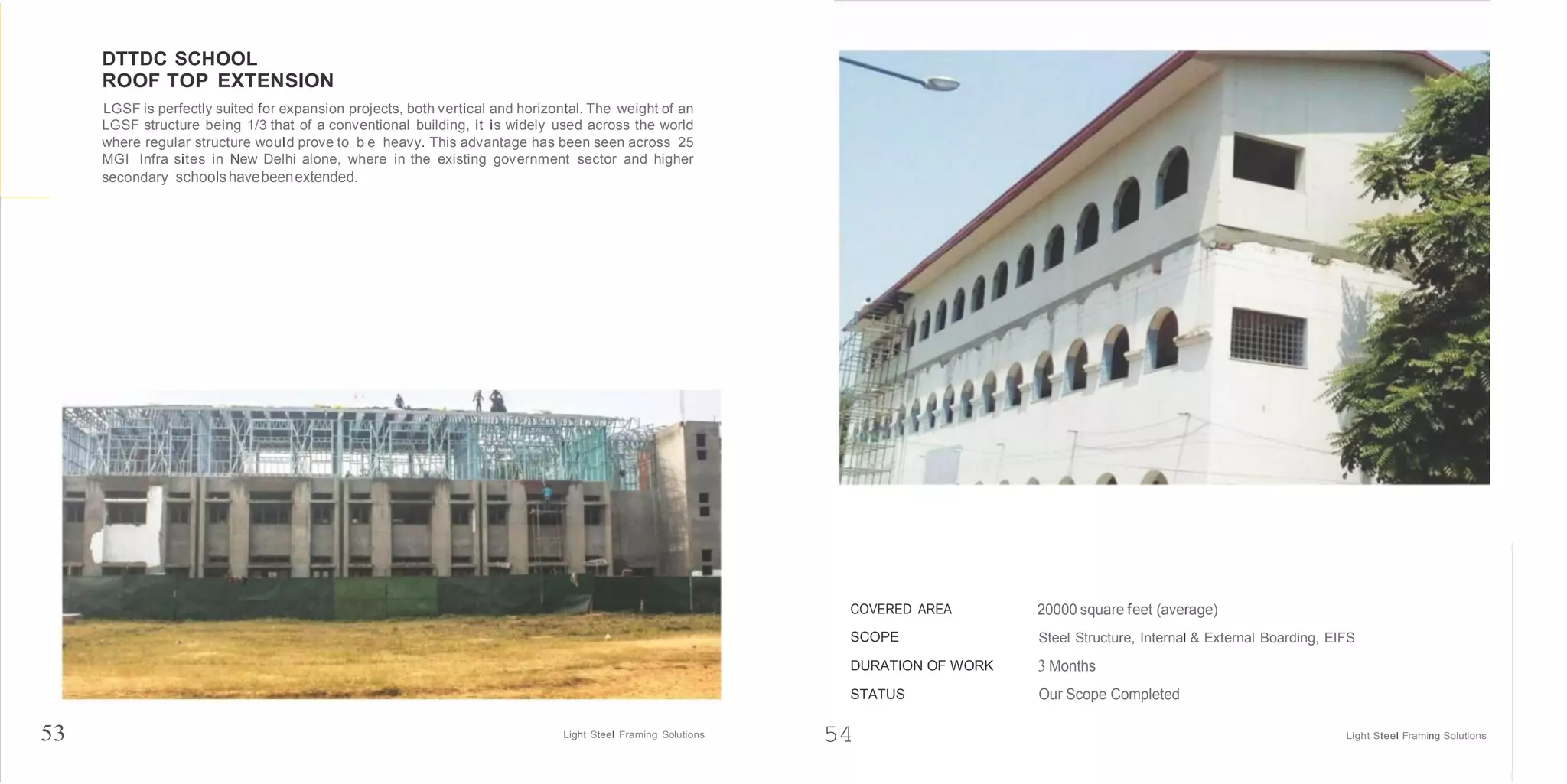 Executed Projects - Stratus Steel (1).pdf | Construction Industry | Industries