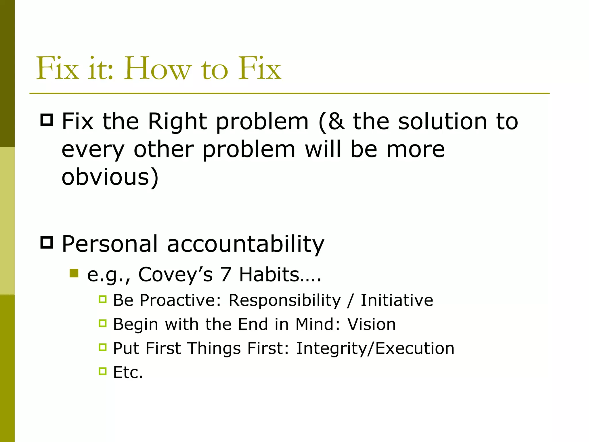 Achieve and Sustain Execution Excellence | PPT