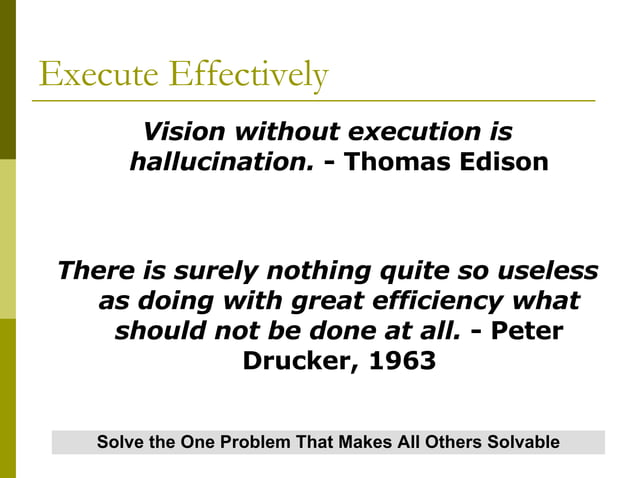 Achieve and Sustain Execution Excellence | PPT