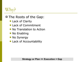 Achieve and Sustain Execution Excellence | PPT