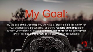 Execute Your Vision Workshop | PPTX