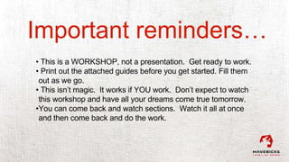 Execute Your Vision Workshop | PPTX