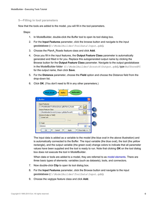 Executing tools-in-modelbuilder-tutorial | PDF