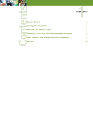 Executing effective m&a, part 1 – pre deal phase | PDF
