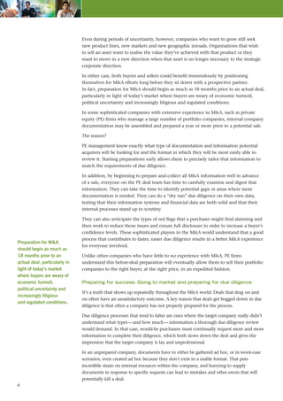 Executing effective m&a, part 1 – pre deal phase | PDF