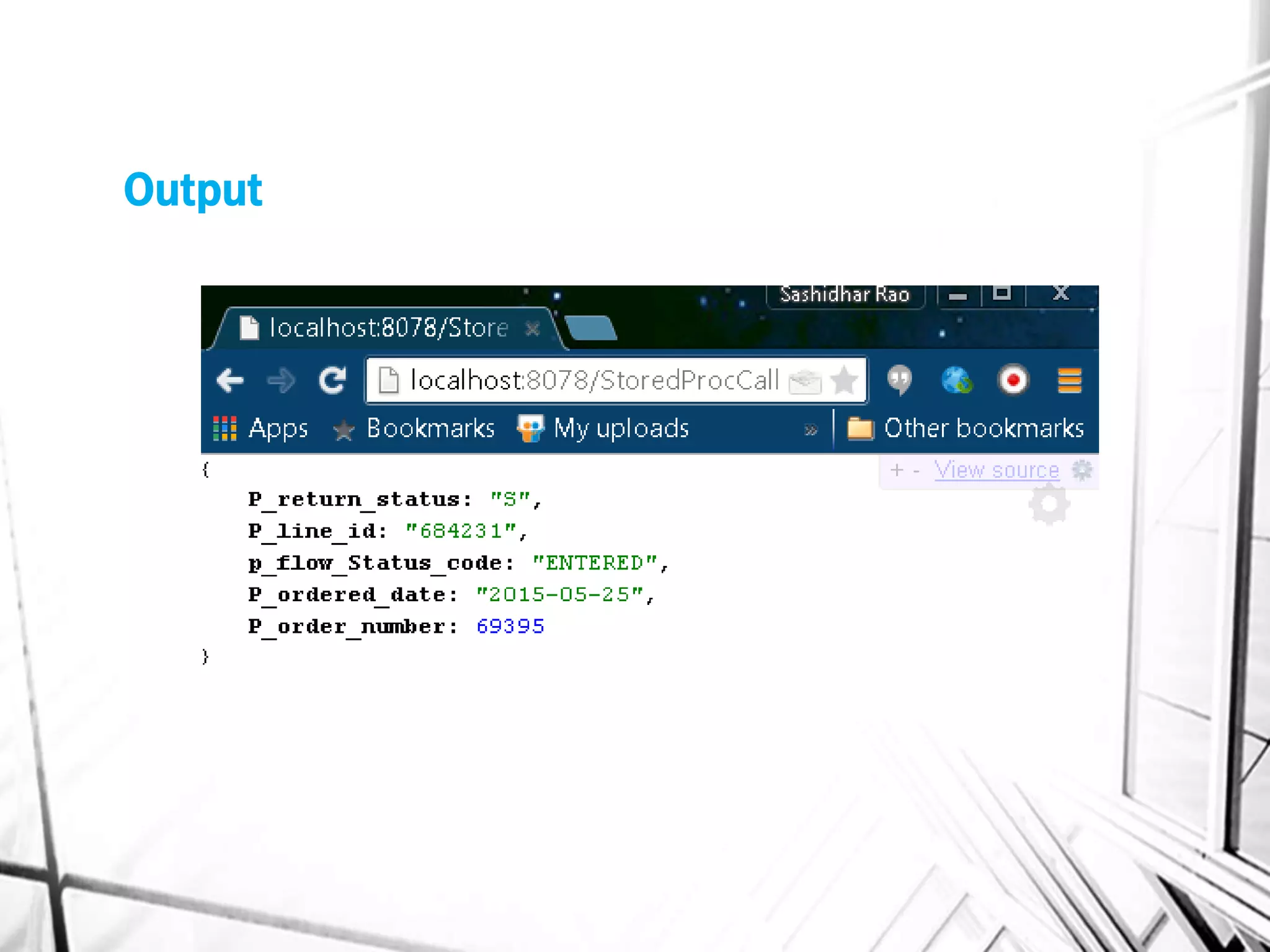 Executing Oracle Ebs Stored Ppt