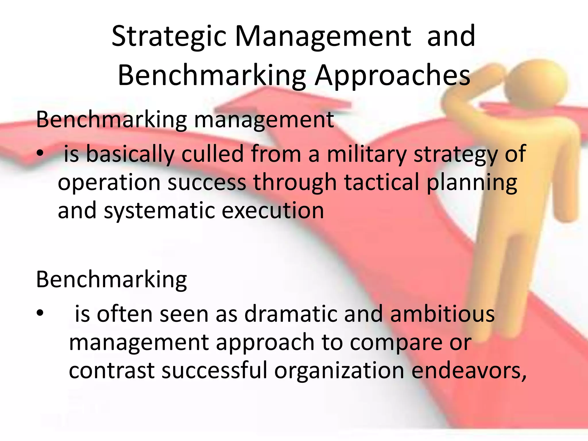 Executing public policy with strategic management and benchmarking | PPTX