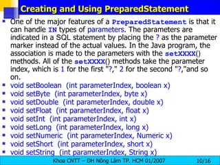 Executing Sql Commands | PPT
