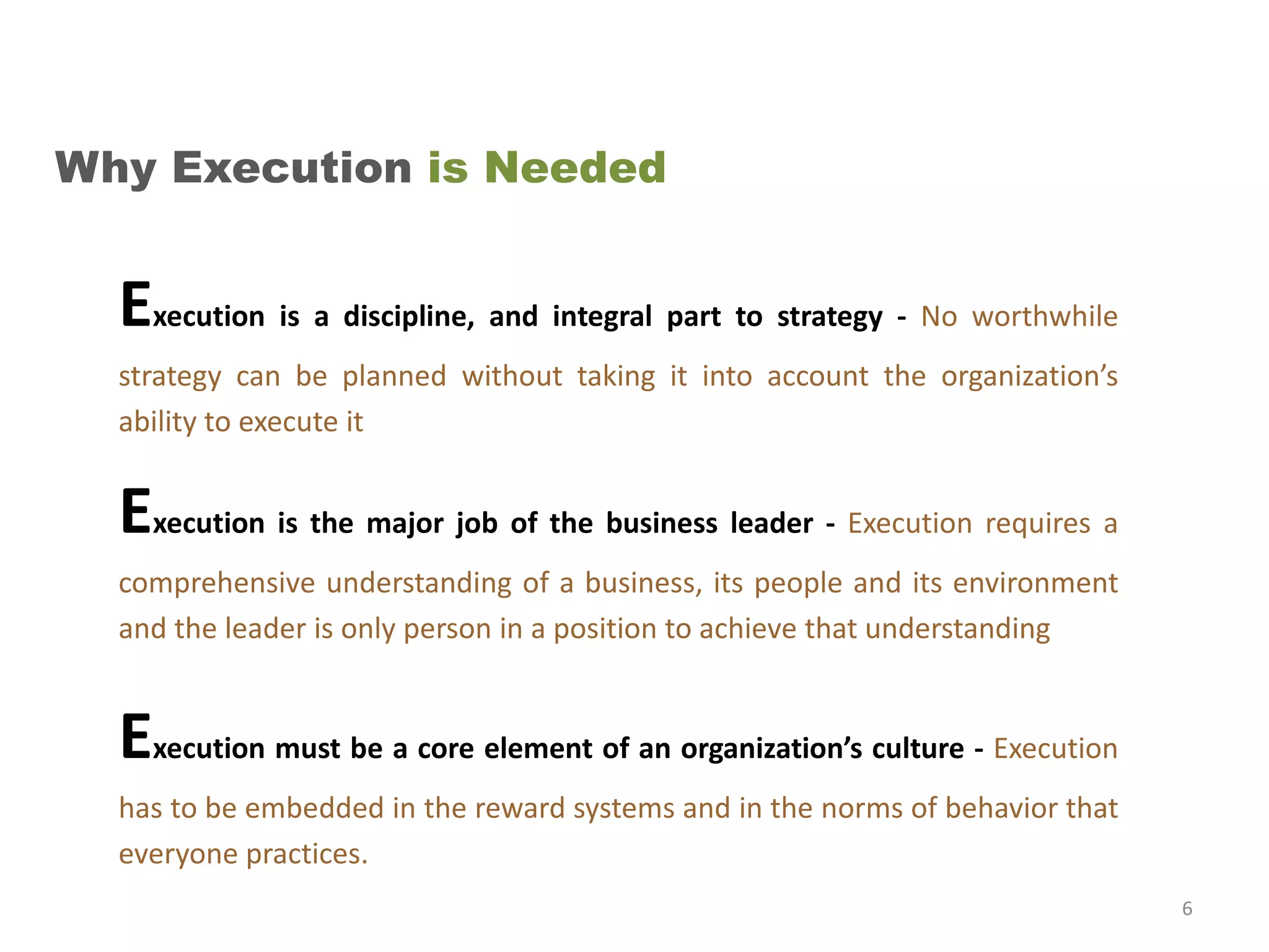 Execution | PPTX