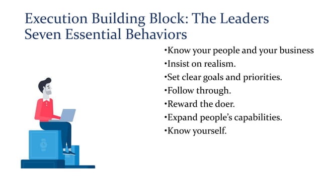 Execution: The discipline of getting things done | PPTX | Resume ...