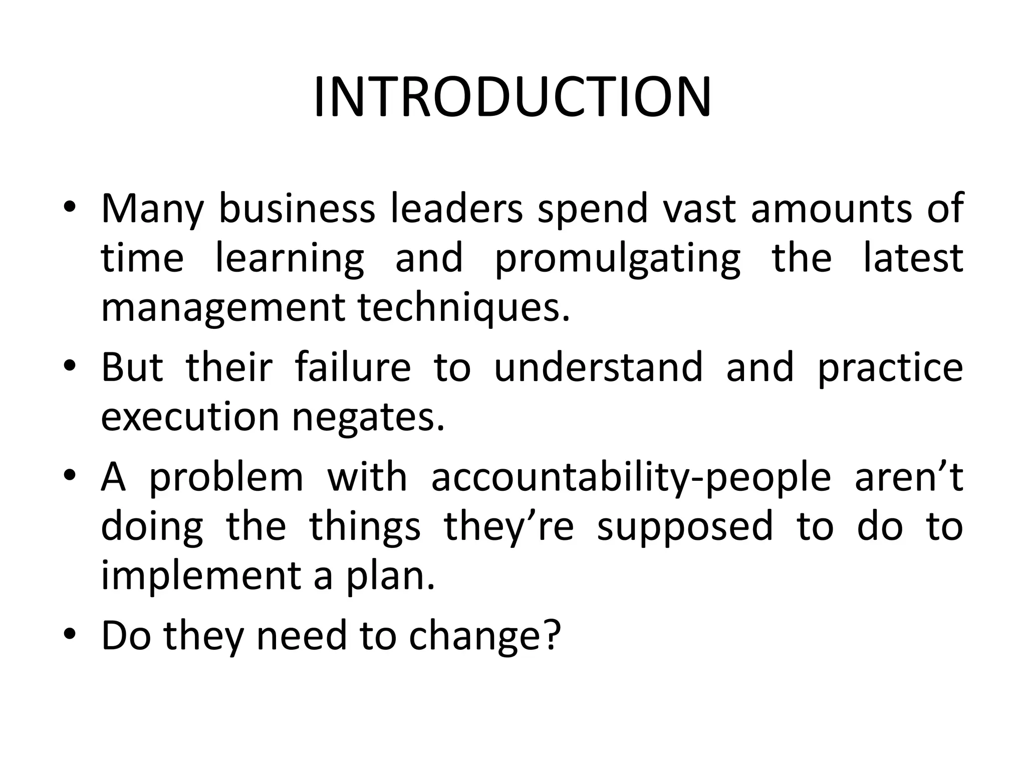 Execution Book by Larry Bossidy and Ram Charan Summary | PPTX