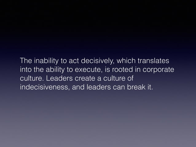 Execution book review | PDF