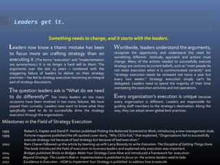 Execution Leadership mini eBook | PPT | Executive Leadership ...