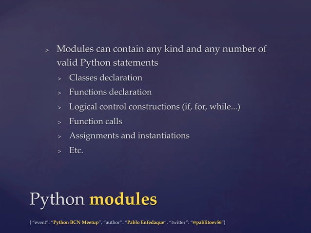 Execution model and other must-know's | PPT