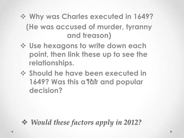 Execution of charles_1 | PPTX