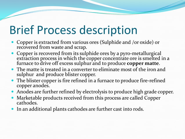 Execution of Copper Rod Plant | PPTX | Civil Engineering Industry ...