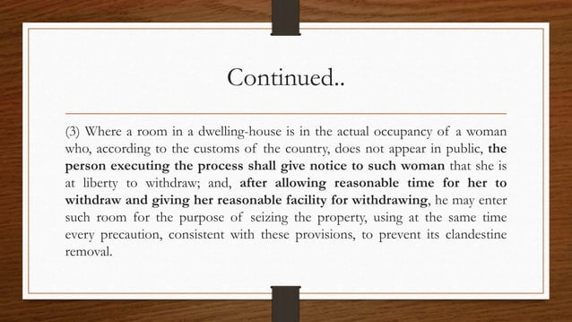 Order XXI CPC, Attachment of property under Execution Proceedings PPT ...