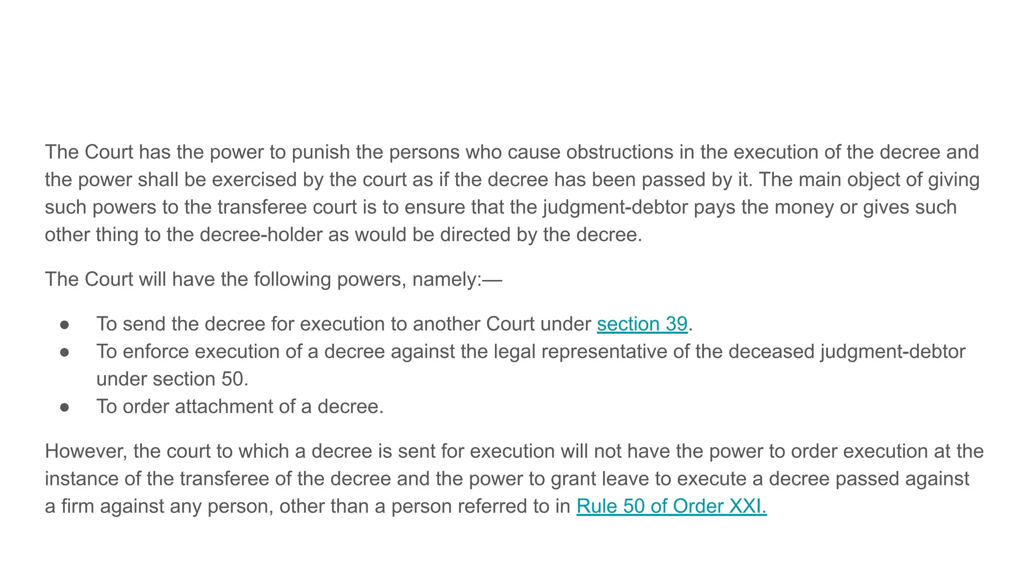 EXECUTION OF DECREES AND ORDERS- ORDER XXI.pdf