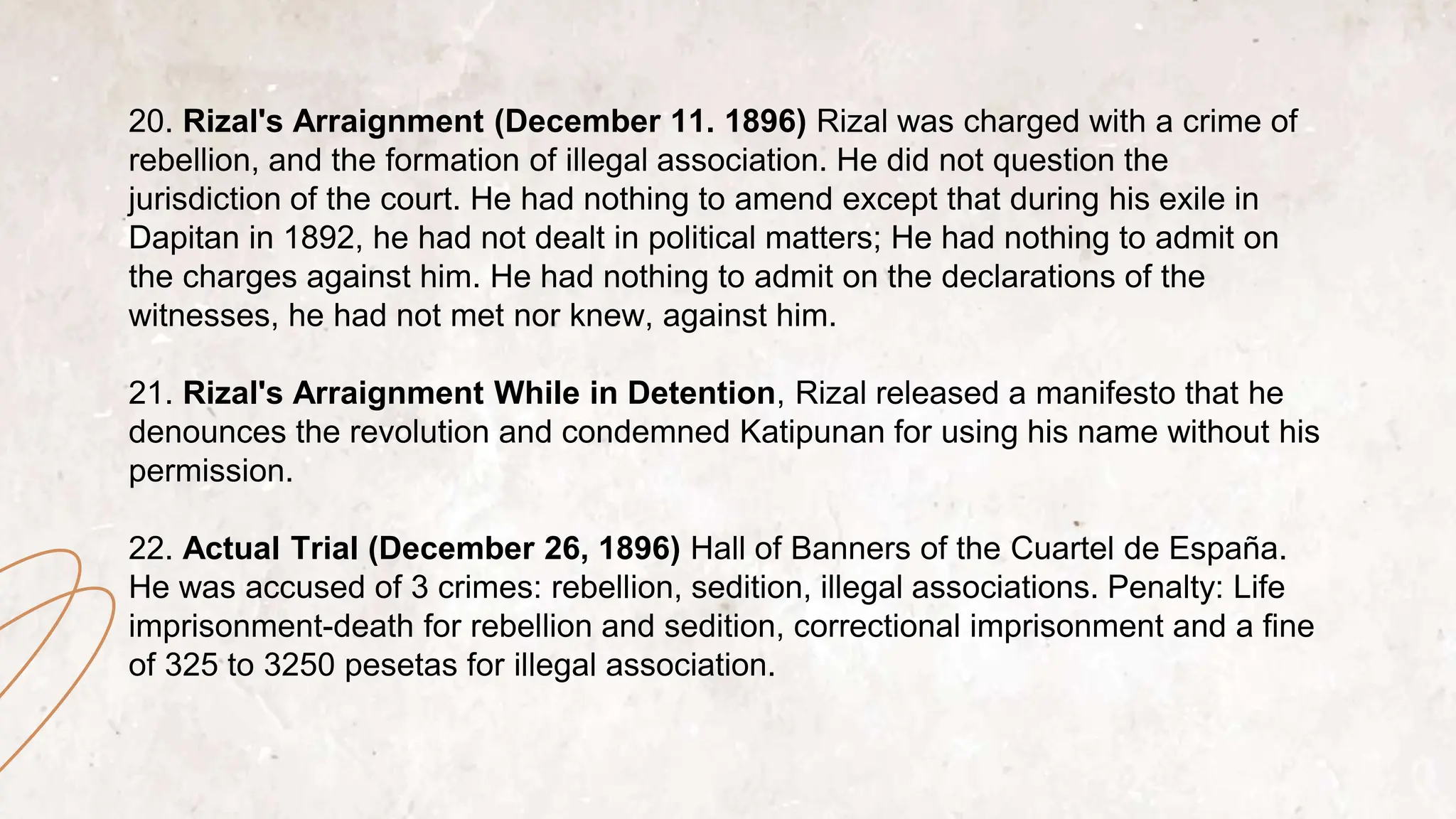 execution of Rizal, how his last day happened and the affect of his ...