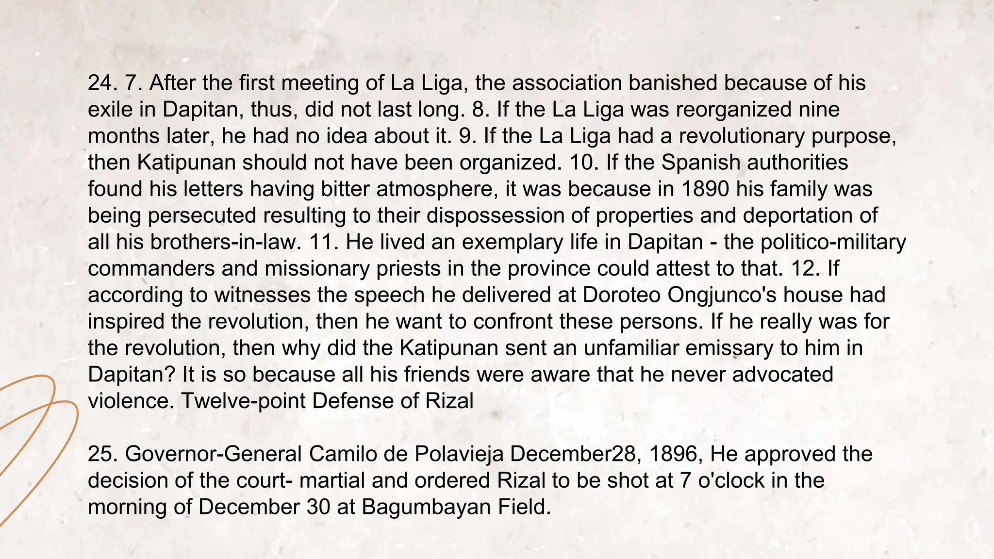 execution of Rizal, how his last day happened and the affect of his ...