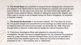 execution of Rizal, how his last day happened and the affect of his ...