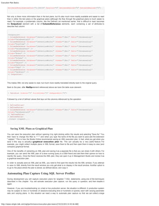 Execution plan basics | PDF