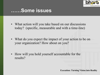 Execution turning vision into reality | PPT | Business Administration | Business