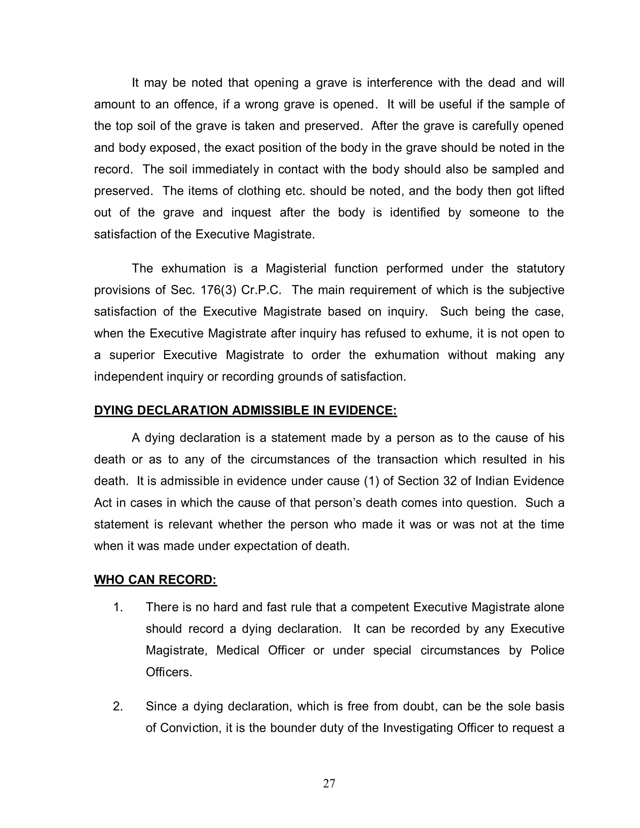 Role of Tahsildar as an Executive Magistrate.Duties and ...