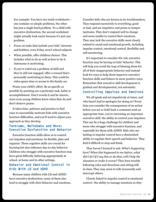 Executive function-101-ebook | PDF