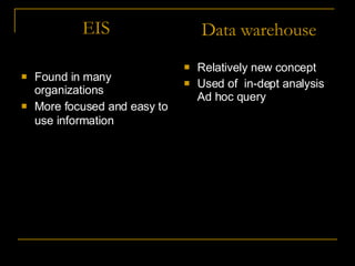Executive Information System | PPT