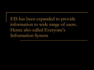 Executive Information System | PPT