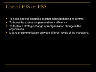 Executive Information System | PPT