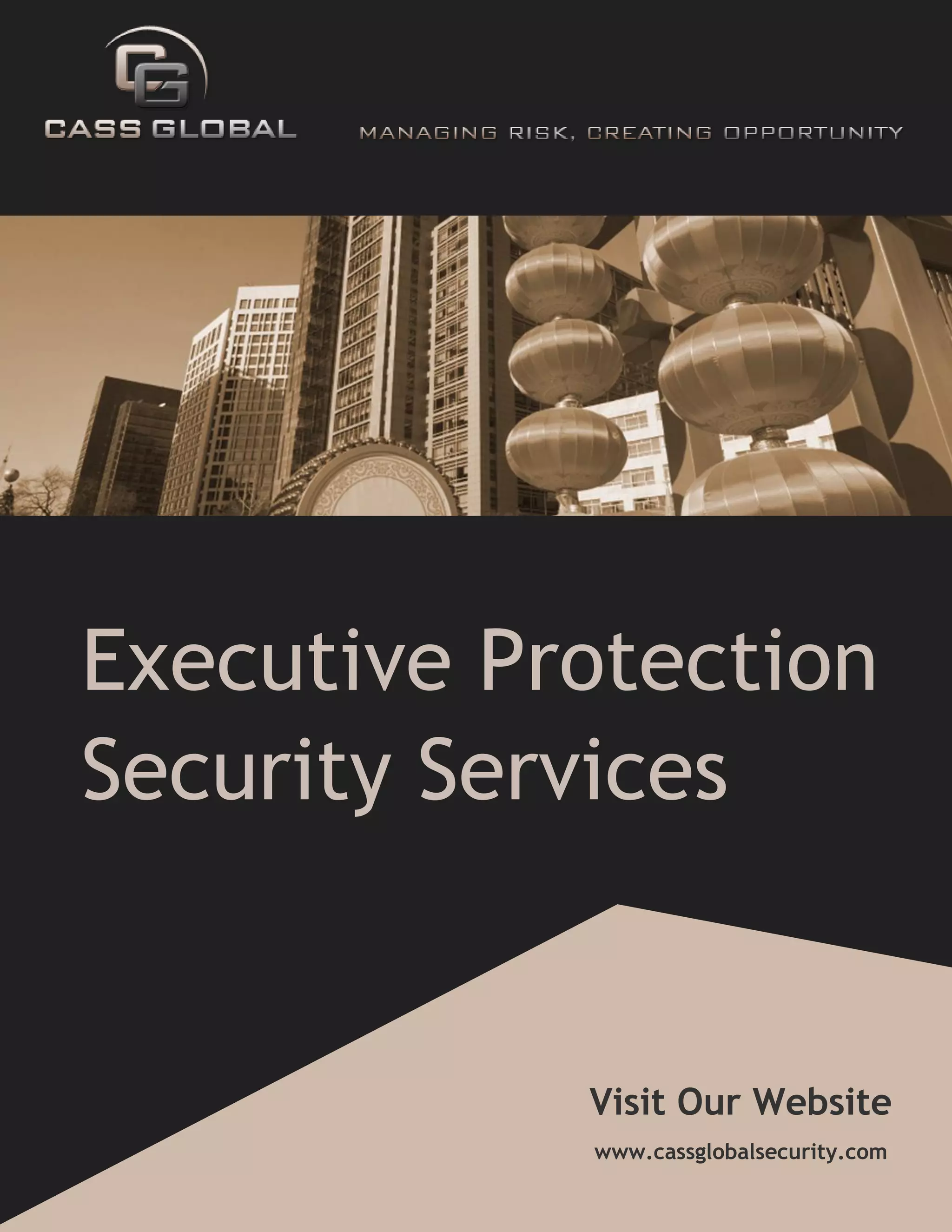 International Executive Protection Services | Protective Security | PDF