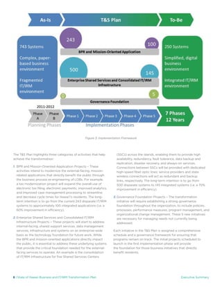 Business and IT/IRM Transformation Plan Executive Summary | PDF