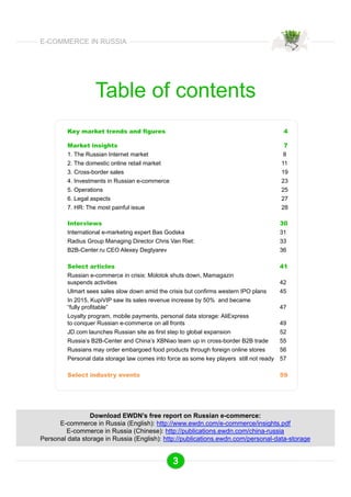 E-Commerce In Russia | PDF