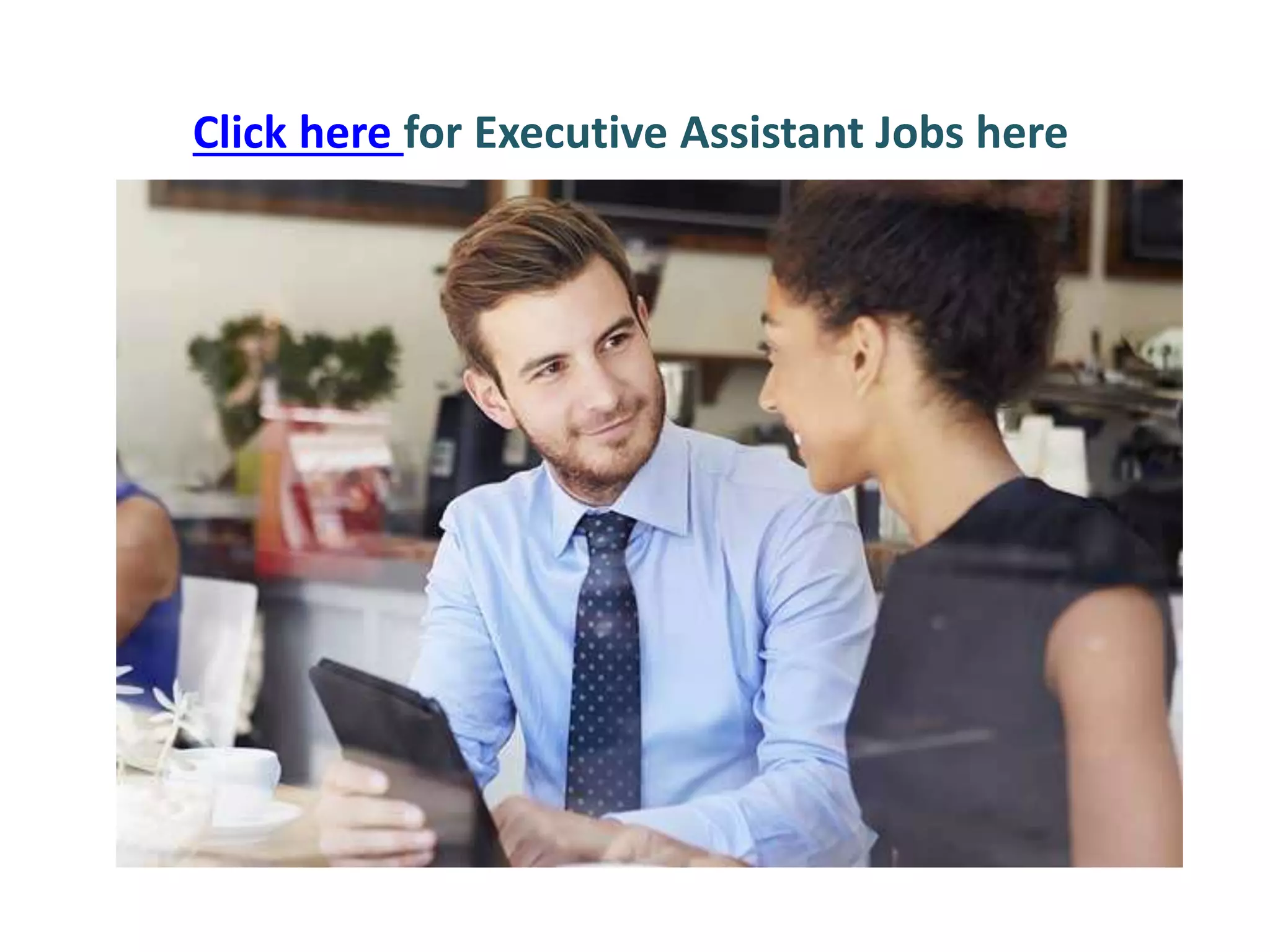 Executive Assistant Job Description | PPTX