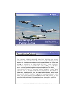 Executive aviation presentation farnborough airshow | PDF
