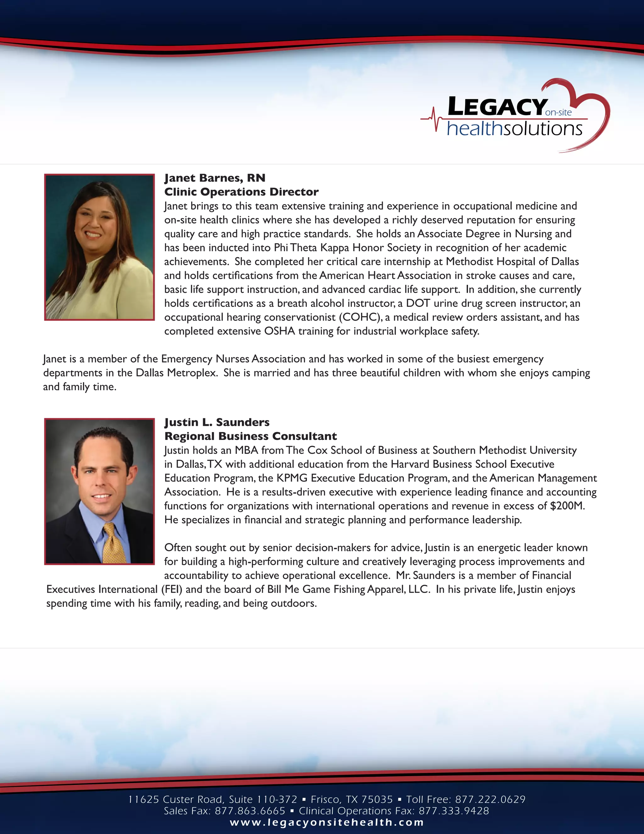 Executive Biographies | PDF