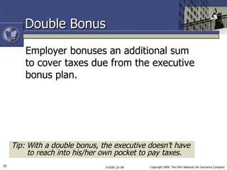 Executive Bonus Plan Mark Simon | PPT