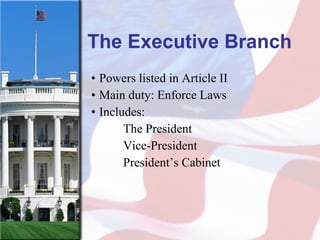 Executive Branch | PPS | Elections | Politics