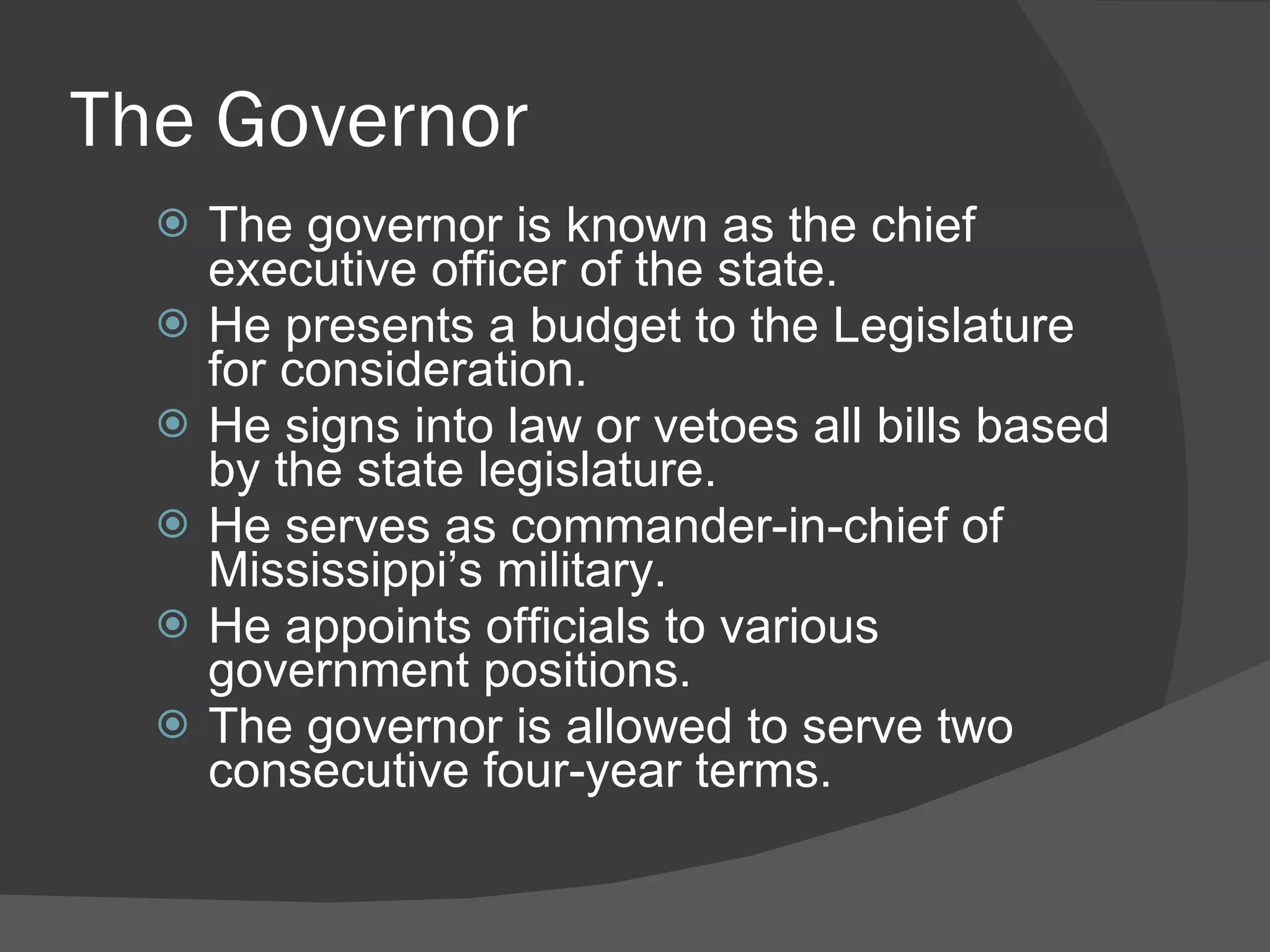 Executive Branch PowerPoint | PPT