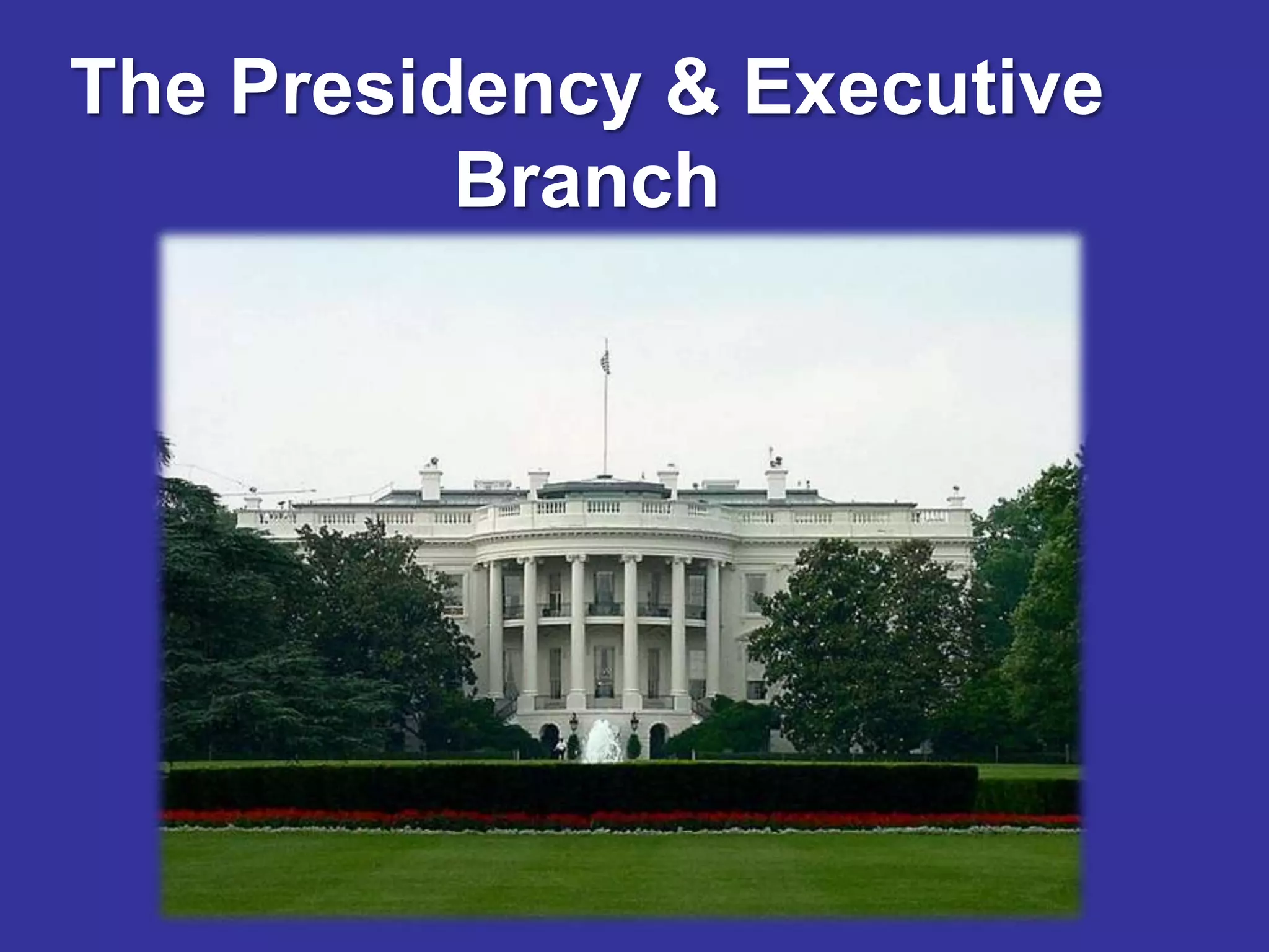 Executive Branch | PPT