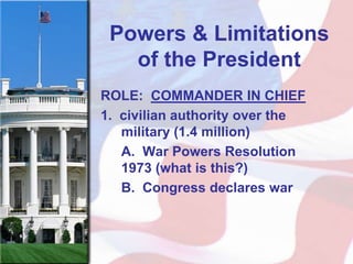 Executive Branch | PPT