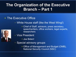Executive branch | ODP